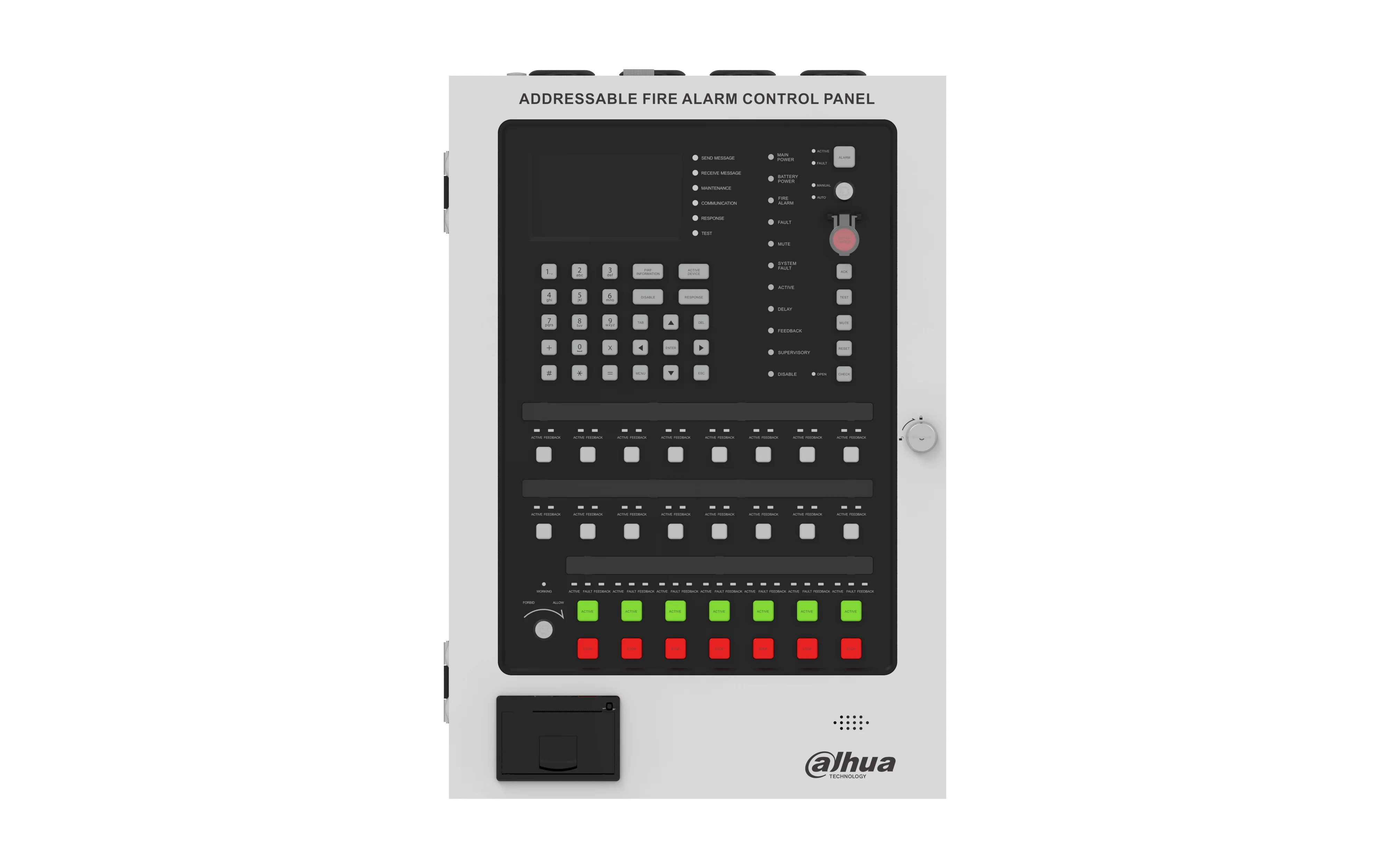 Alarm Fire System Addressable Alarm System Control Panel - Buy Wireless ...
