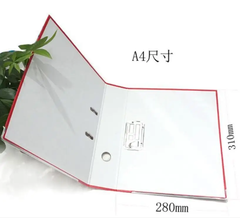 Customized 3inch A4 Size Leather PVC PU Material File Folder