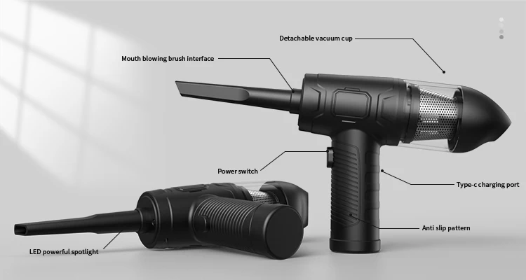 Compressed Electric Turbo Jet Air Duster - Efficient Cleaning