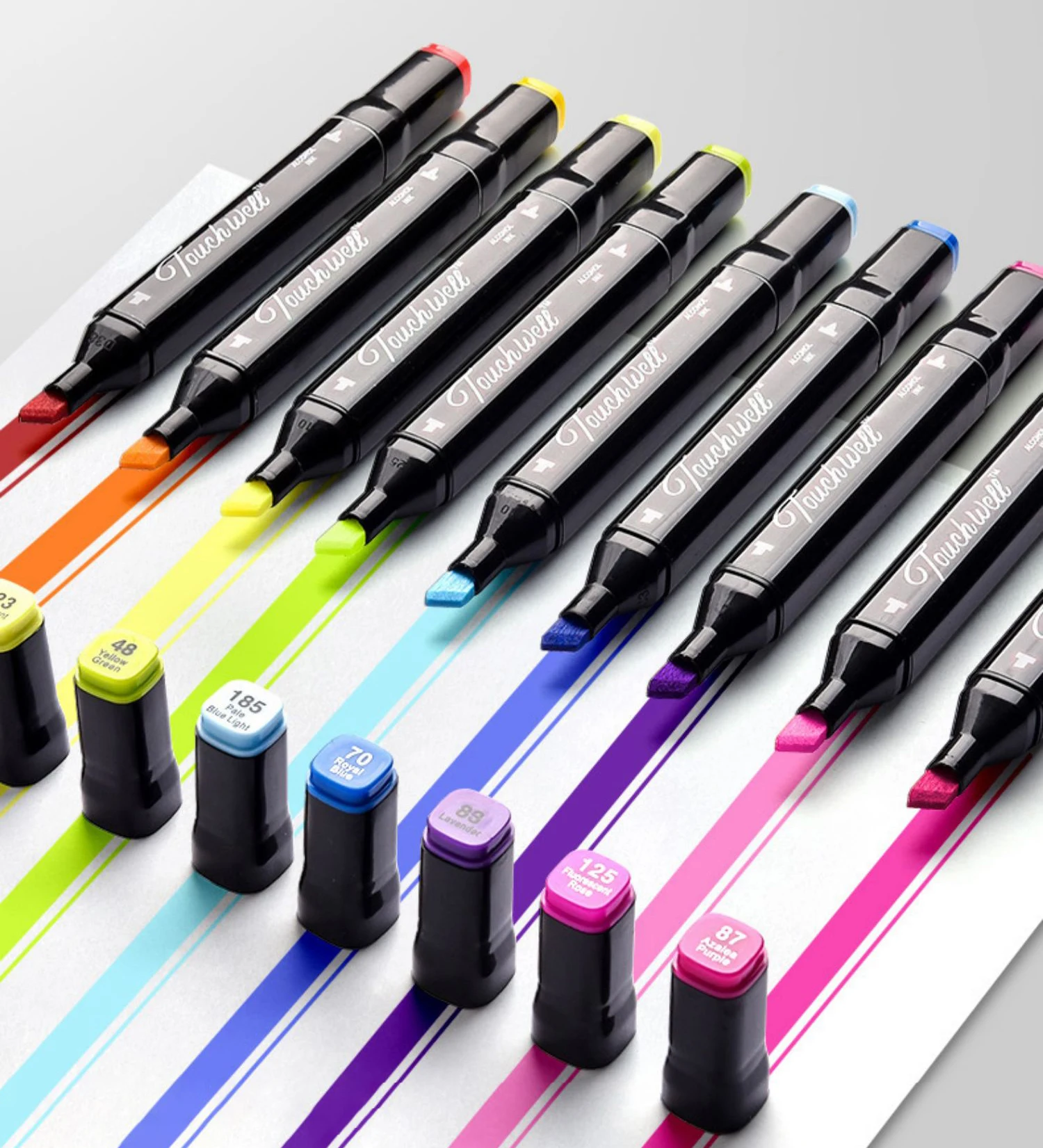 Dual Tip Art Markers OEM - Versatile Sketching Tools