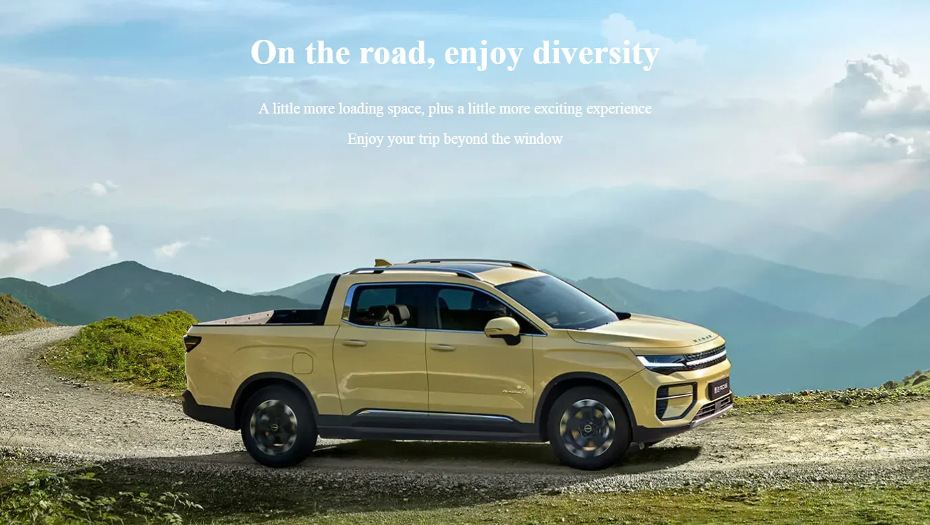 Geely Radar Rd6 2023/2024 550km Electric New Energy Pickup Truck Geely ...