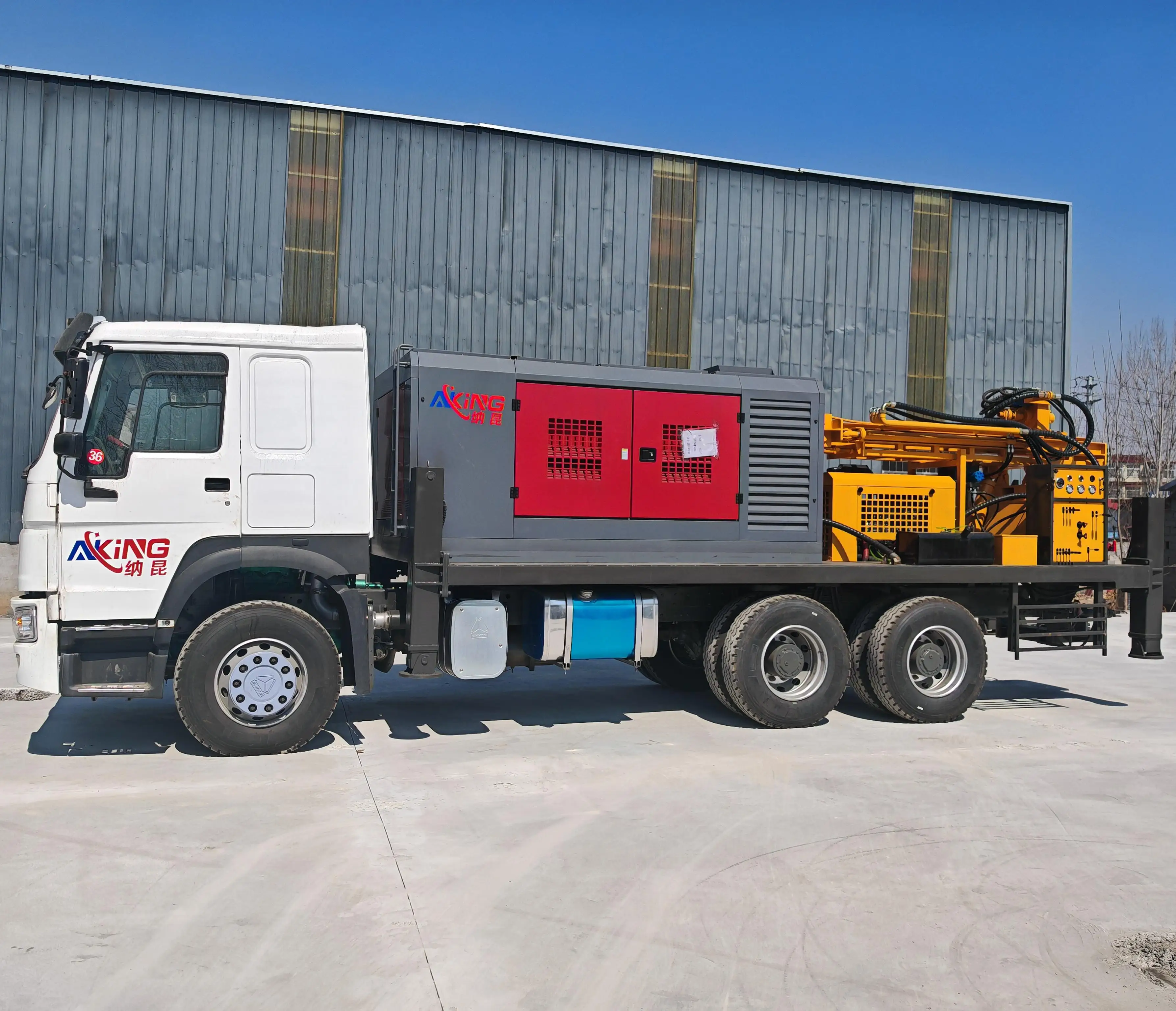 800m Cheap Geotechnical Truck-mounted Water Well Drill Rig Core ...