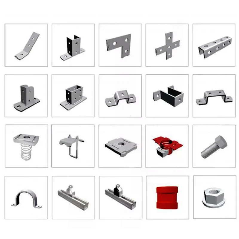 Galvanized C Channel HDG Unistrut C Channel Section Sesmic Bracing 1-5/ ...