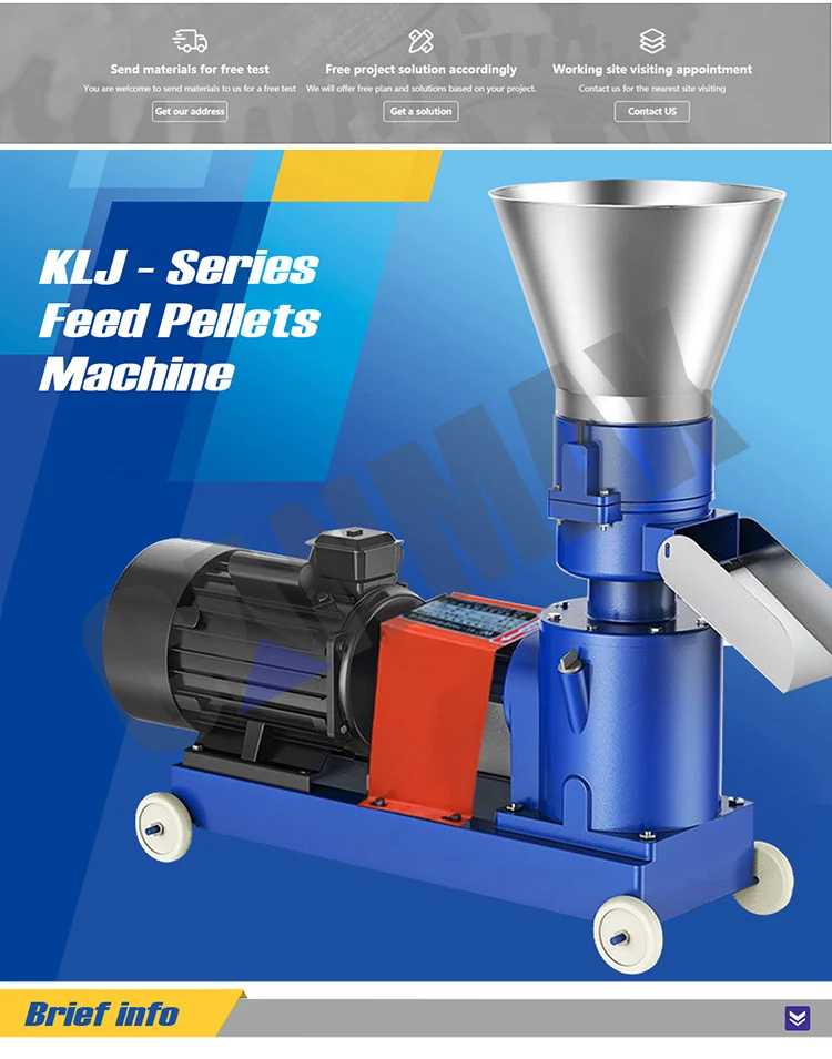 Genuine Animal Feed Hand Wood Line Making Cat Litter Straw Hay Pellet ...