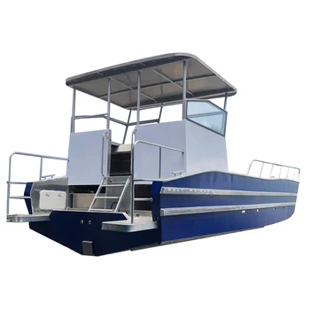 10m Landing Craft Work Barge Aluminum Diving Boat - Buy Aluminum ...