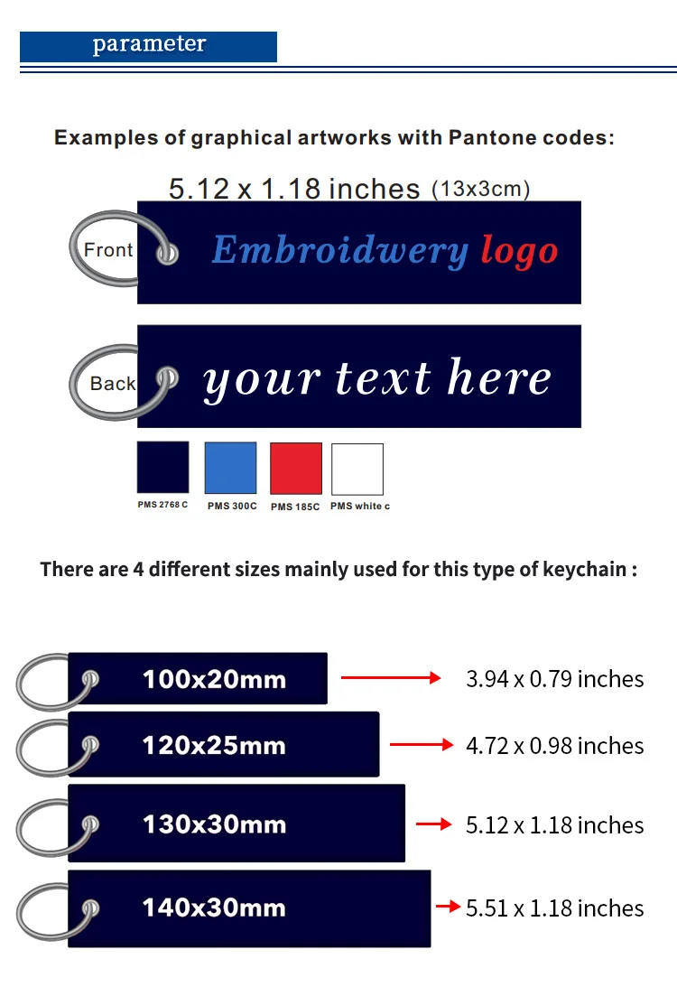 Wholesale Fabric Tags Custom Sublimation Printed Anime Keychains ...