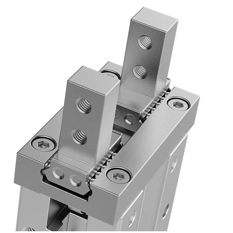 MHZ2 Series Aluminium Pneumatic Air Parallel Finger Clamp Cylinder Air ...