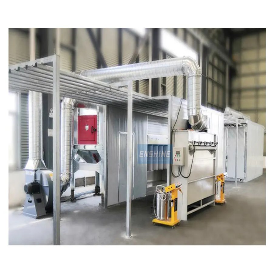 Factory Direct High Quality Manually Powder Coating Spray Paint Booth ...