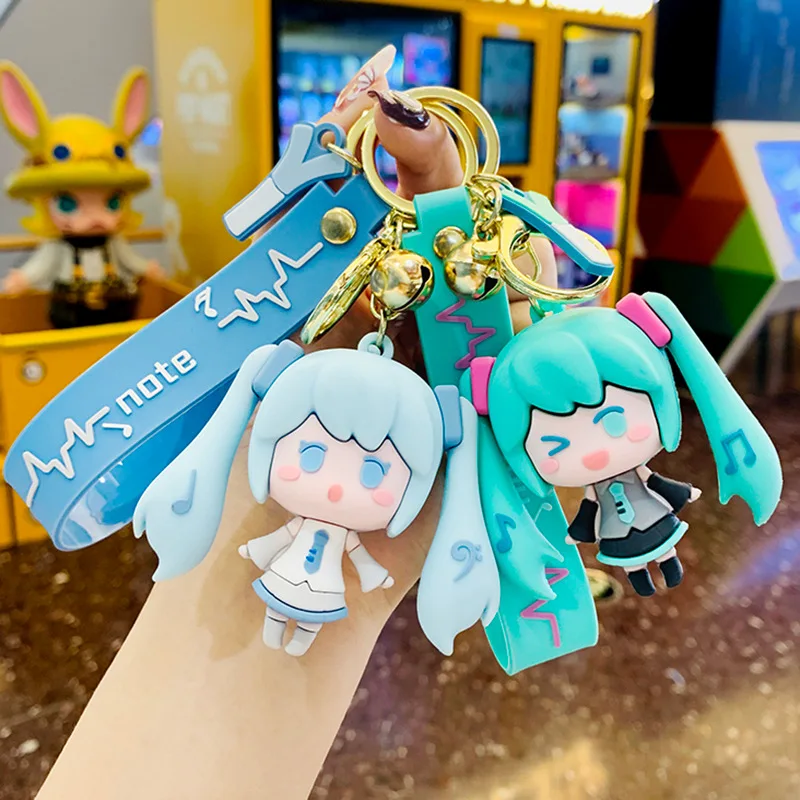 Custom Promotional Party Gift Rubber Lovely Mascot Cute 3d Keyring Key ...