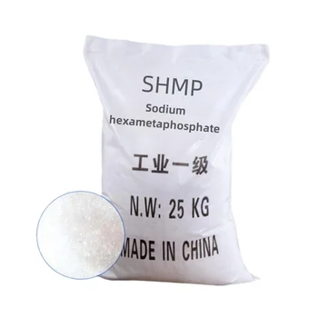 Industrial Grade Sodium Hexametaphosphate 98% Shmp For Water Treatment ...