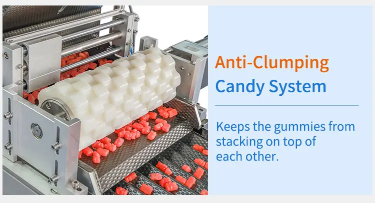 8 Lane Counting Chewing Gum Packaging Machine 8 Channel Chewing Gum ...
