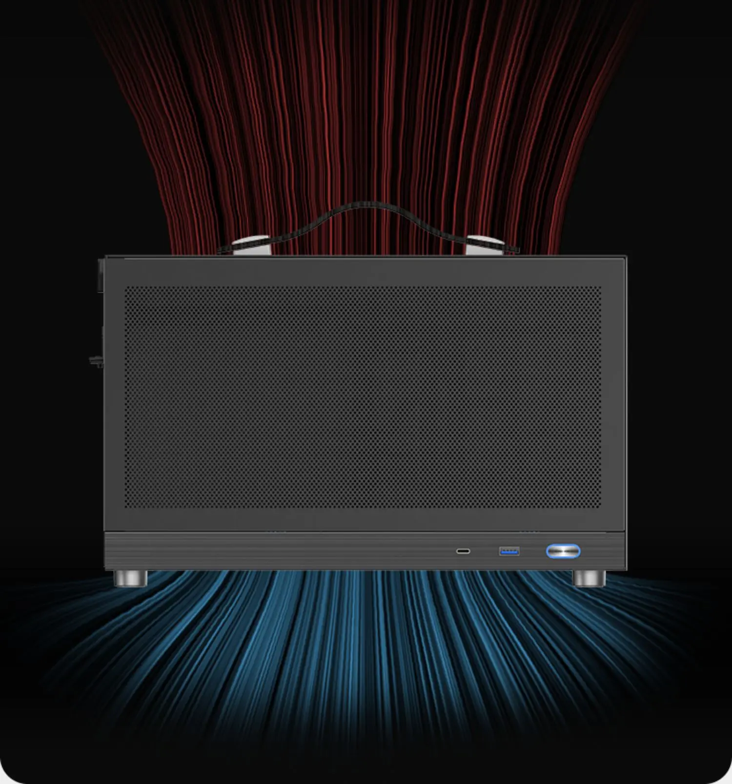 S400wt Leather Handle Chassis Itx Compact Case - Buy Thin Mini Itx ...