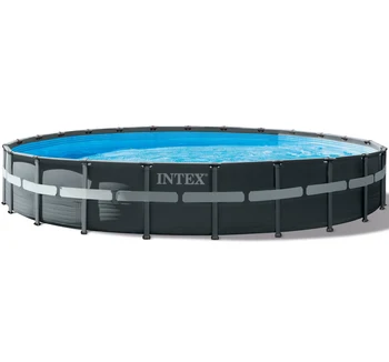 Intex 26340 Above Ground Swimming Pools Ultra Frame Xtr Round Size ...