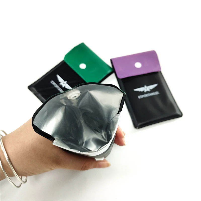 Designer Logo Ashtray Bag With Print Logo For Cigarette Butts Mini ...