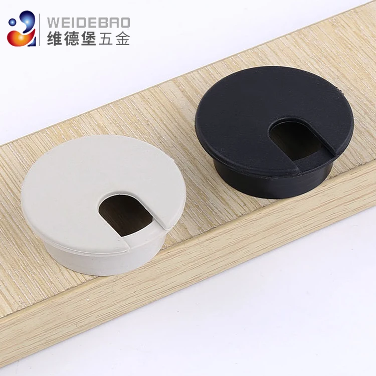 35mm Table Hole Cover Plastic Round Wire Cable Grommet