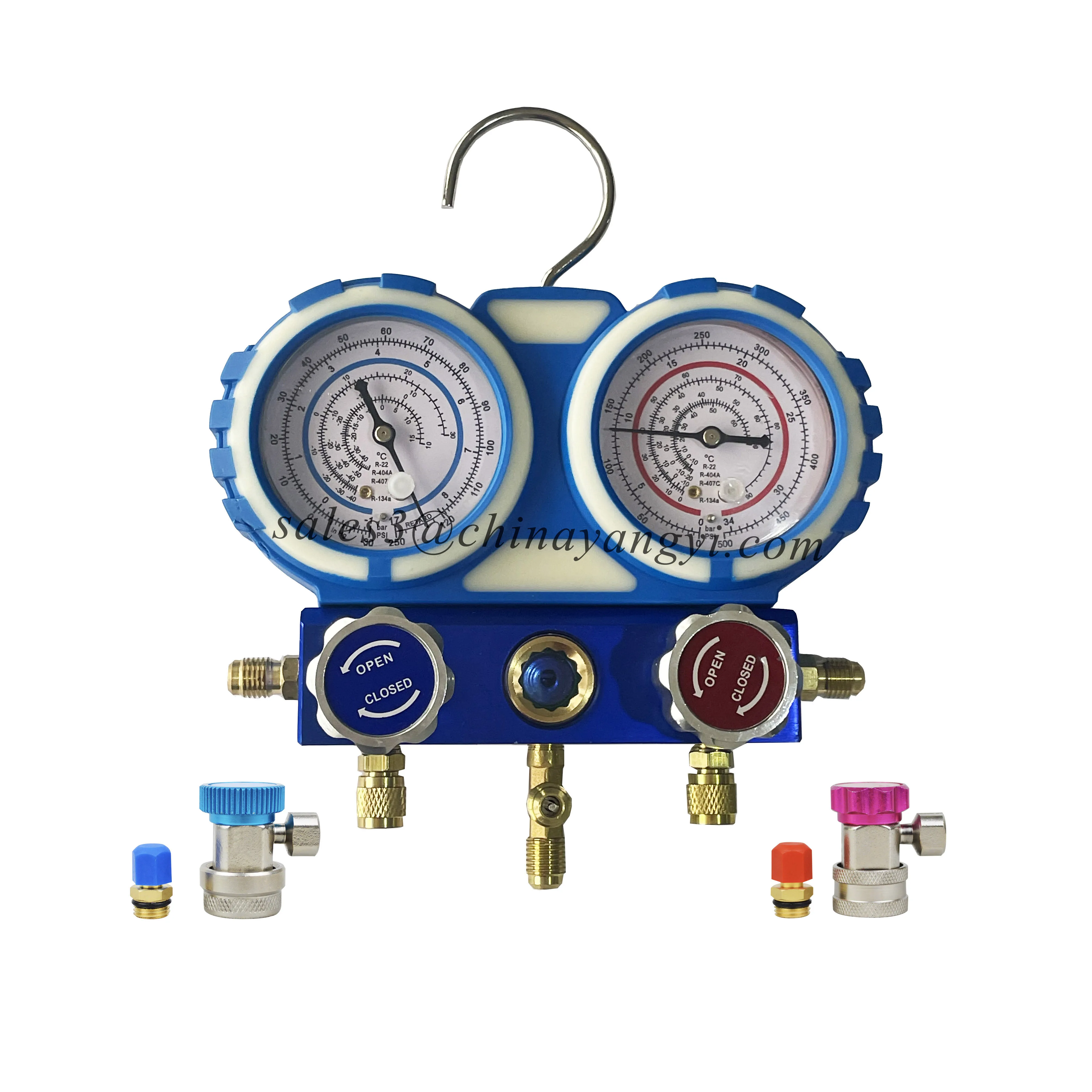 Portable Blister Packing Refrigeration Manifold Gauge Set