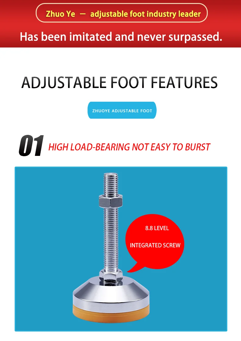 YTOP Heavy Duty Industrial Machine Standing Leg Engine Mounting Leg ...