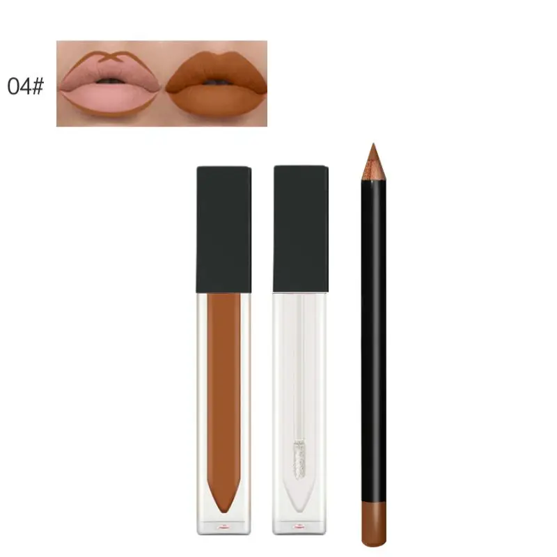 Private Label Custom 3 in 1 Lip Kit OEM Wholesale Makeup Lipstick Set ...