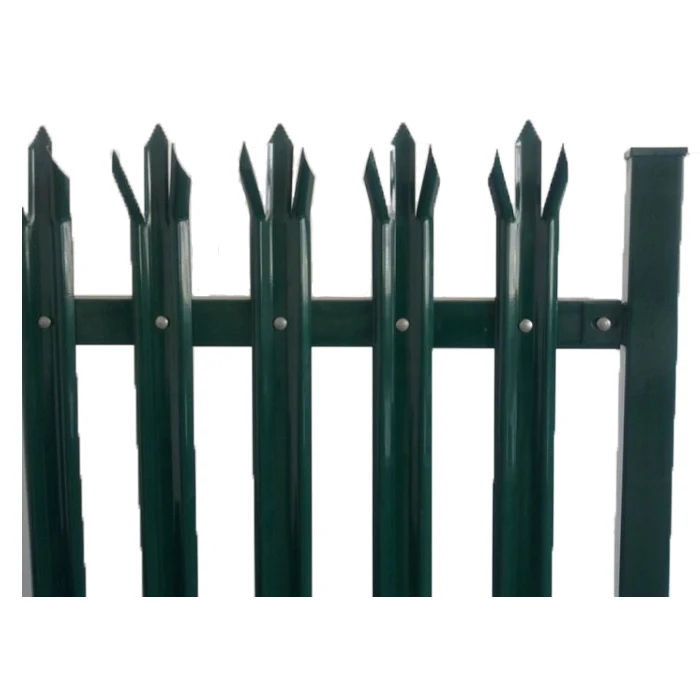Steel Residential Security Palisade Fence Metal Curved Fence Portable ... Steel Residential Security Palisade Fence Metal Curved Fence Portable ...