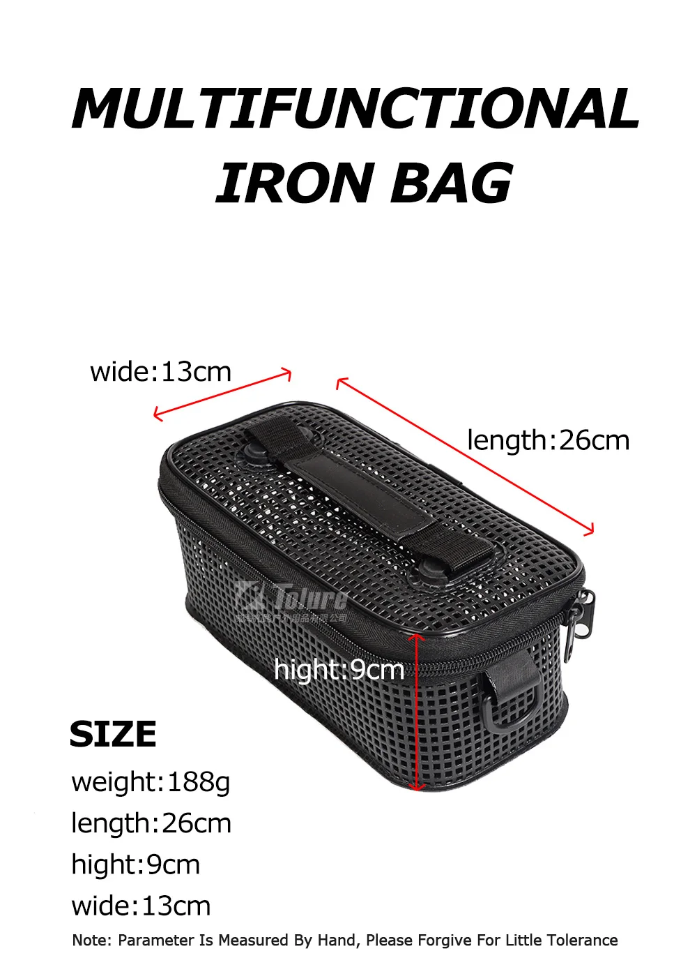 Tolure New Multifunctional Eva Fishing Lure Bag 188g Handbag Ventilate Fishing Tackle Bag ...