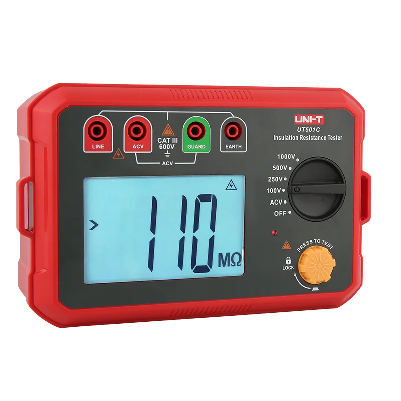 UNI-T UT501C 1000V Insulation Resistance Tester & Multimeter