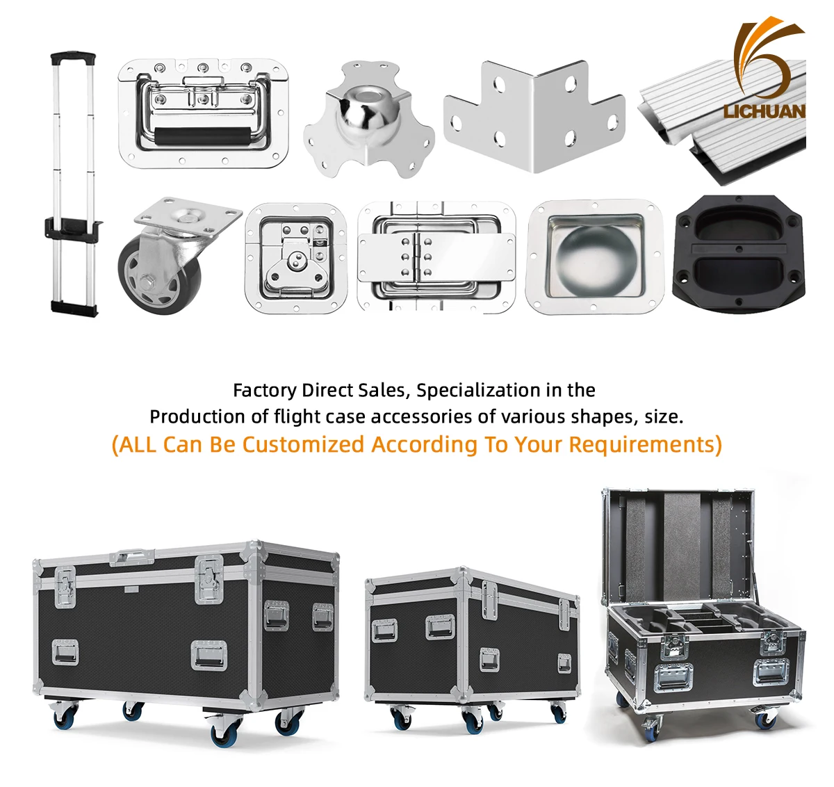 High Quality Flight Case Fittings - Durable & Portable