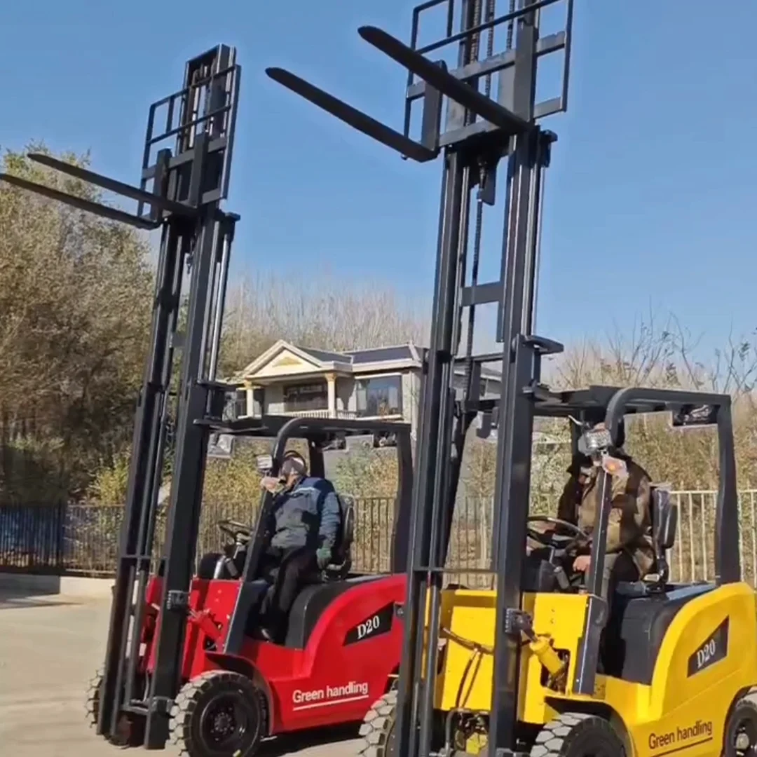 Forklift Electric Car 2ton 3ton High Lifting 3000mm 80v Ac Motor 4 ...