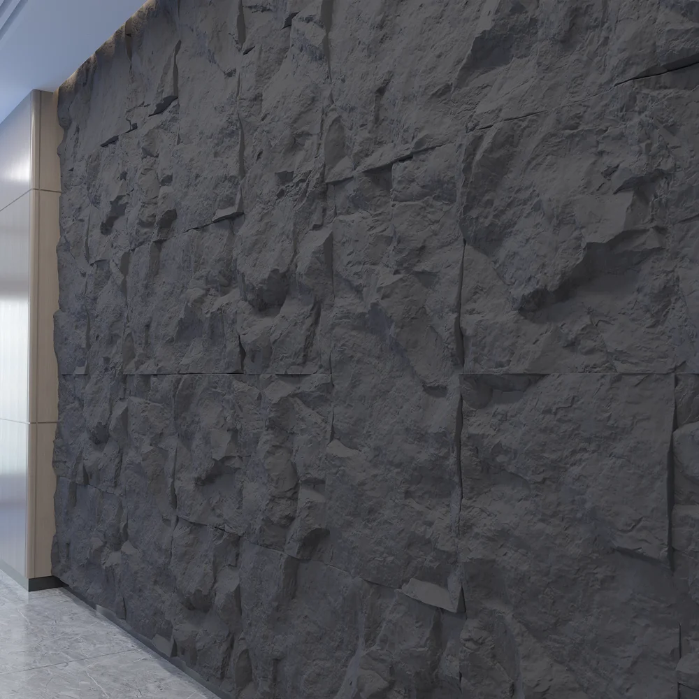 Polyurethane PU Faux Artificial Culture Stone Panels