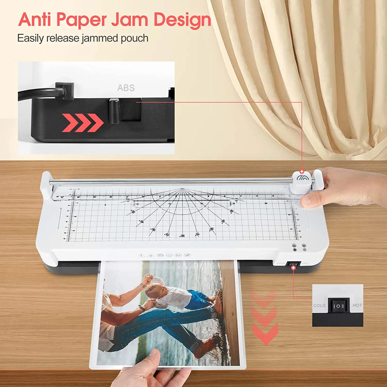 A3 Laminating Machine for Paper - Cold & Hot Lamination, Waterproof ...