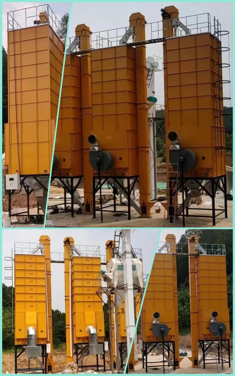 Grain Corn Sorghum Dryer - High Capacity 30-50 Ton Machine