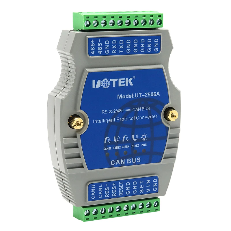 RS232 RS485 to CAN BUS Converter CAN 2.0 Protocol Adapter With 15KV ESD ...