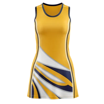 Custom Orange Netball Dress Sample Netball Dress Uniform For Girls ...