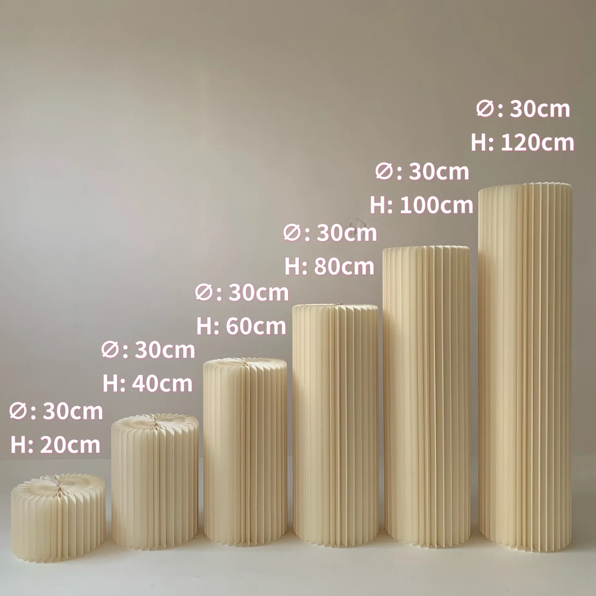 Wedding Origami Folding Table Guide Curve Decoration