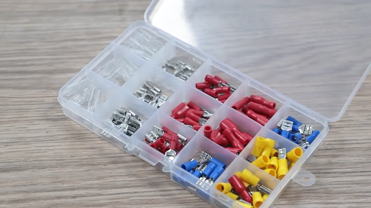 All Copper Tin Plated Insulated Spade Terminals Strong Antioxidant ...