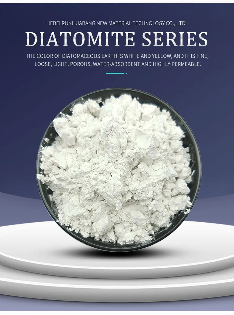 High Quality White Diatomaceous Earth Powderplant Industry Filter Aid ...