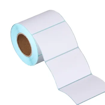 Color Paper Waybill Stickers 100x150 Express 4x6 Tag Ruber Glue Thermal ...