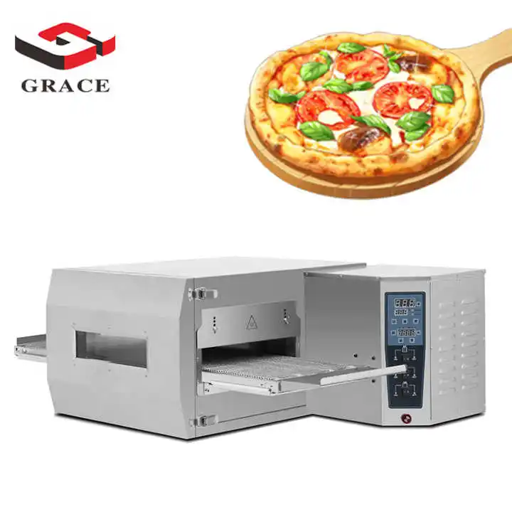 GRACE Bakery Workshop 24 Inch Electric Hot Air Convection Conveyor Pizza Oven| Alibaba.com