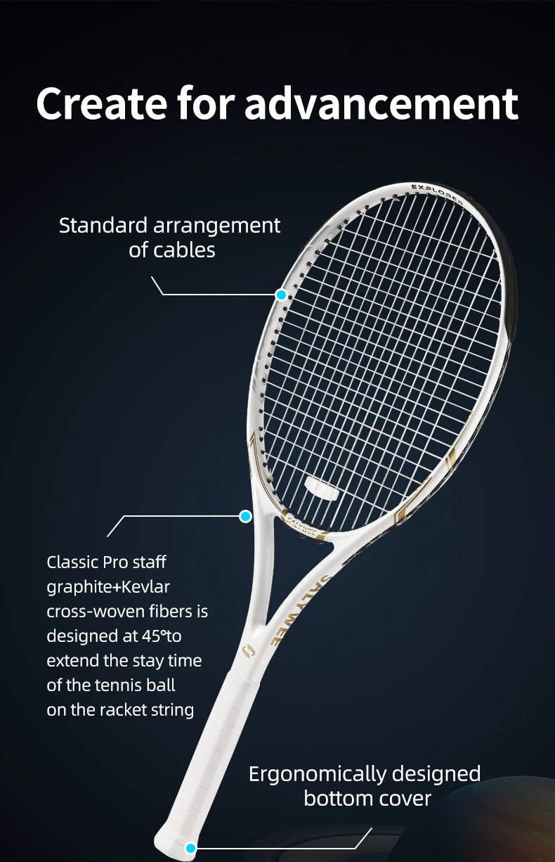 Tennis Racket Series - Lightweight Carbon Fiber Rackets