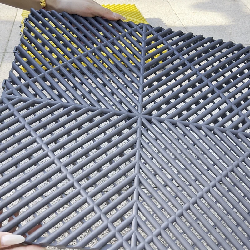 Interlocking Modular Garage Floor Tiles - Durable & Easy Install