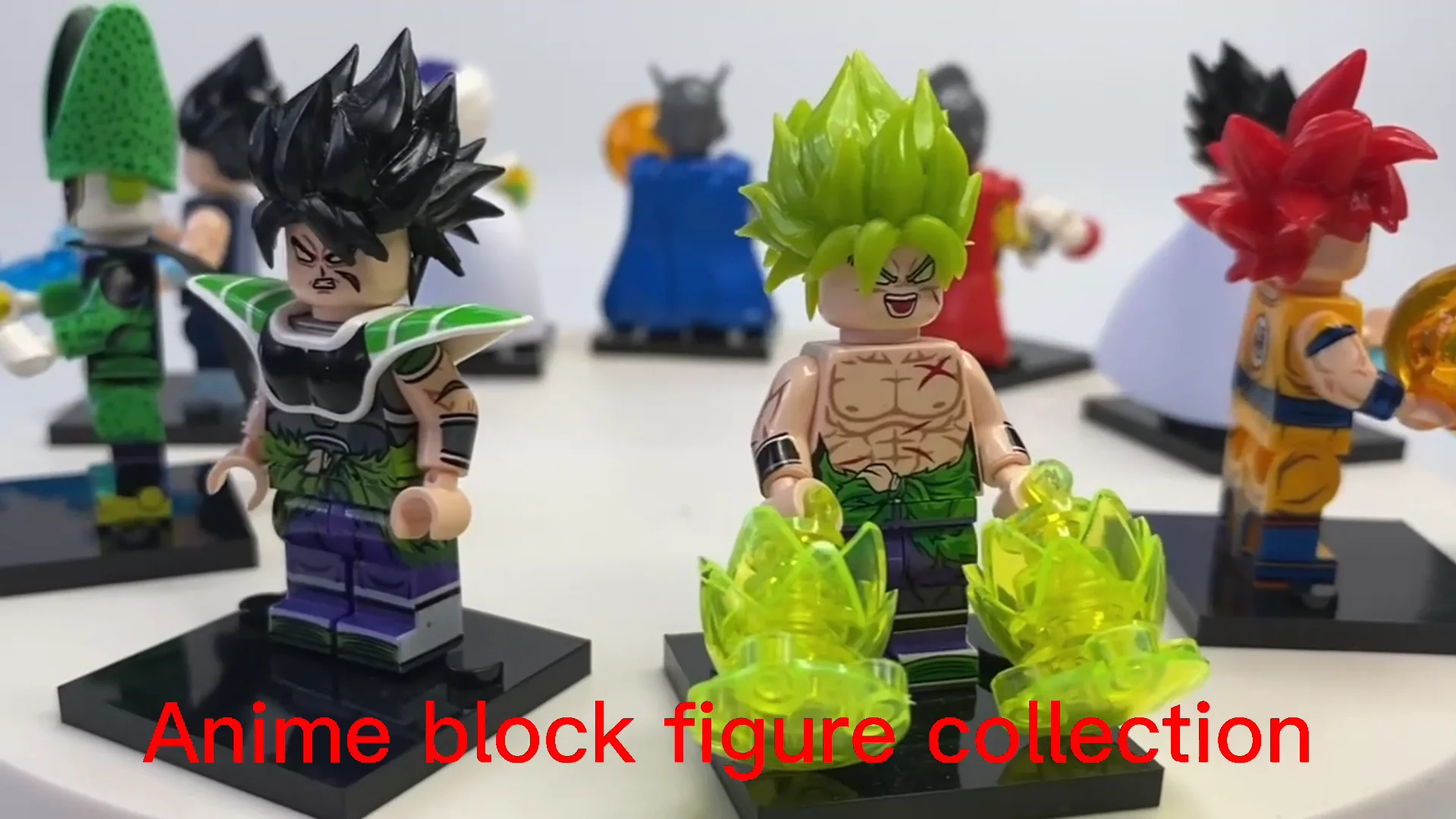 Kf6158 Mini Dragon Broli Son Goku Vegeta Gamma Dbz Ball Action Figure ...
