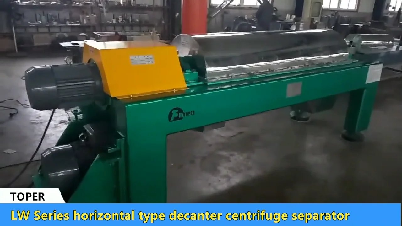 Sugar Cane Clarifier Muddy Juice Separation 2phase Decanter Centrifuge ...