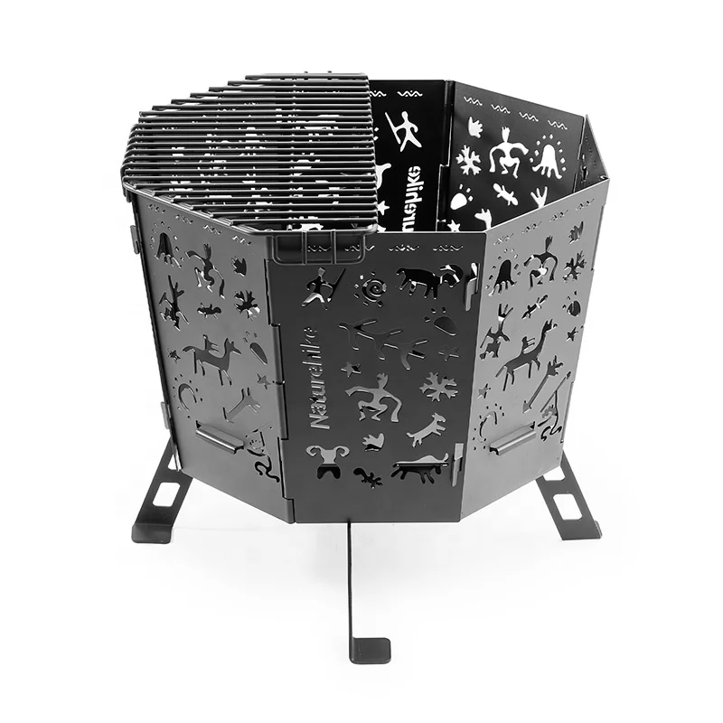 Naturehike Outdoor Picnic Camping Brazier Bonfire Stove Stand Totem ...