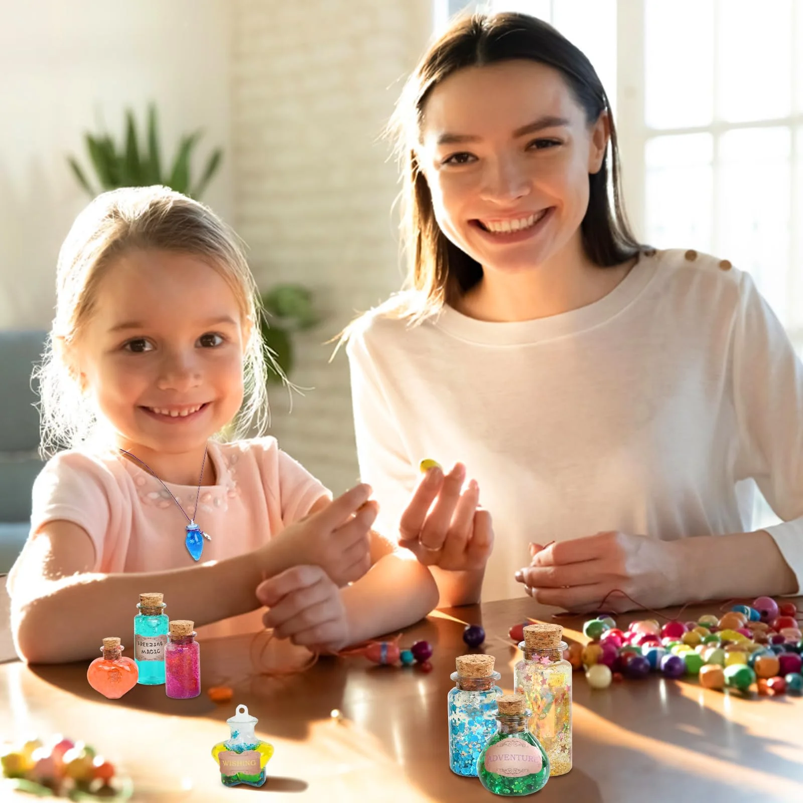 Freezing Magic Potion Kits for Kids - DIY Make 24 Bottles, Creative Craft Set for Fun Birthdays ...