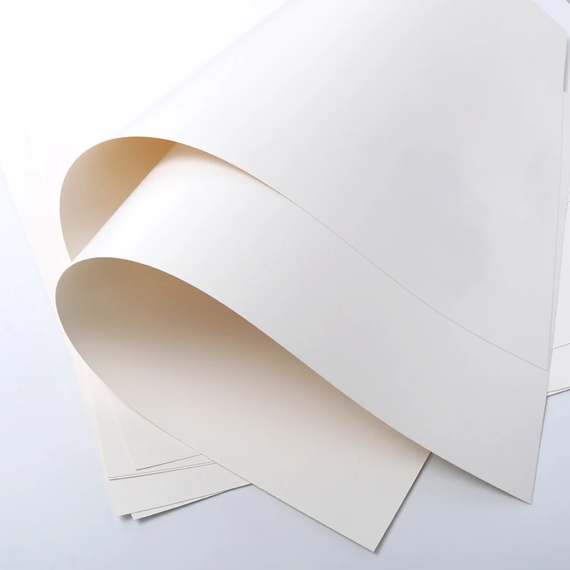 Low Price 400gsm Certified C1s Ivory Board / Ningbo Fold C1s Ivory Back ...