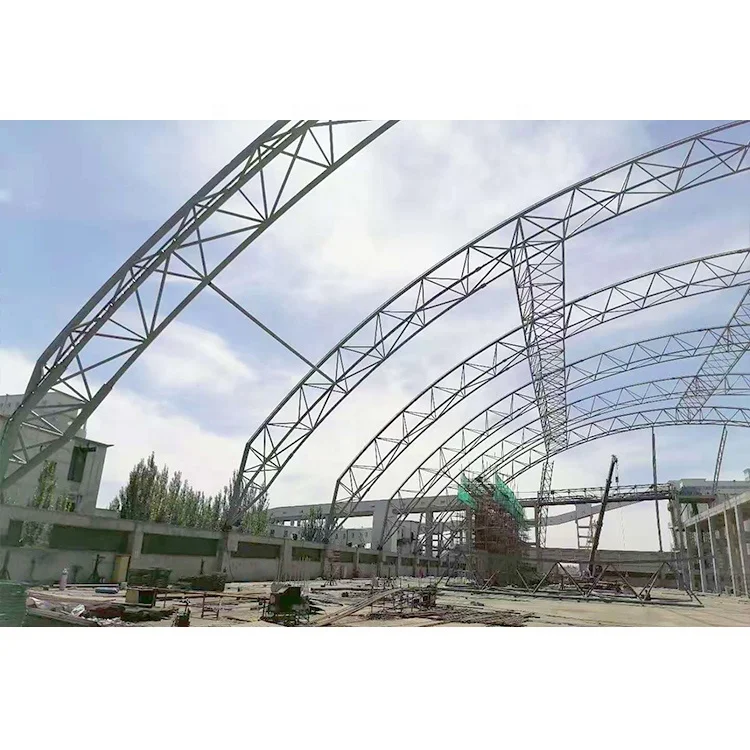 Safs Steel Structure Aircraft Hangar Arch Truss Roof - Buy Steel Truss ...