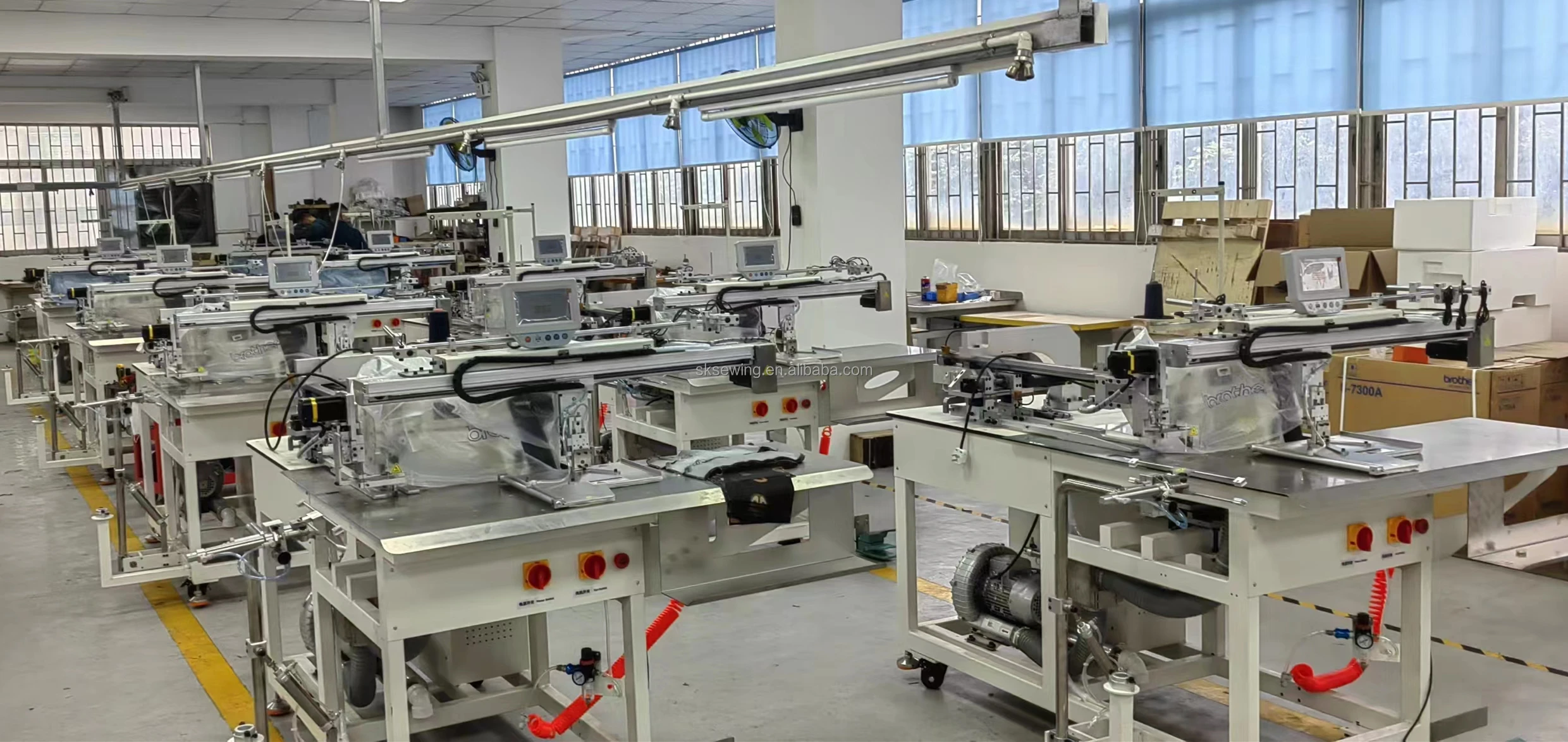 Dongguan Sokee Automatic Polo Shirt Placket Setting Machine