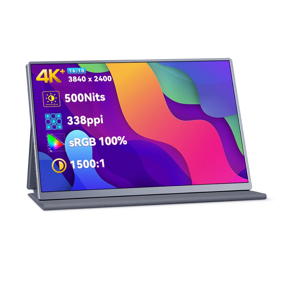 4k Portable Monitor For Laptop And Mini Pc,High-end 13.4" Small Mini ...