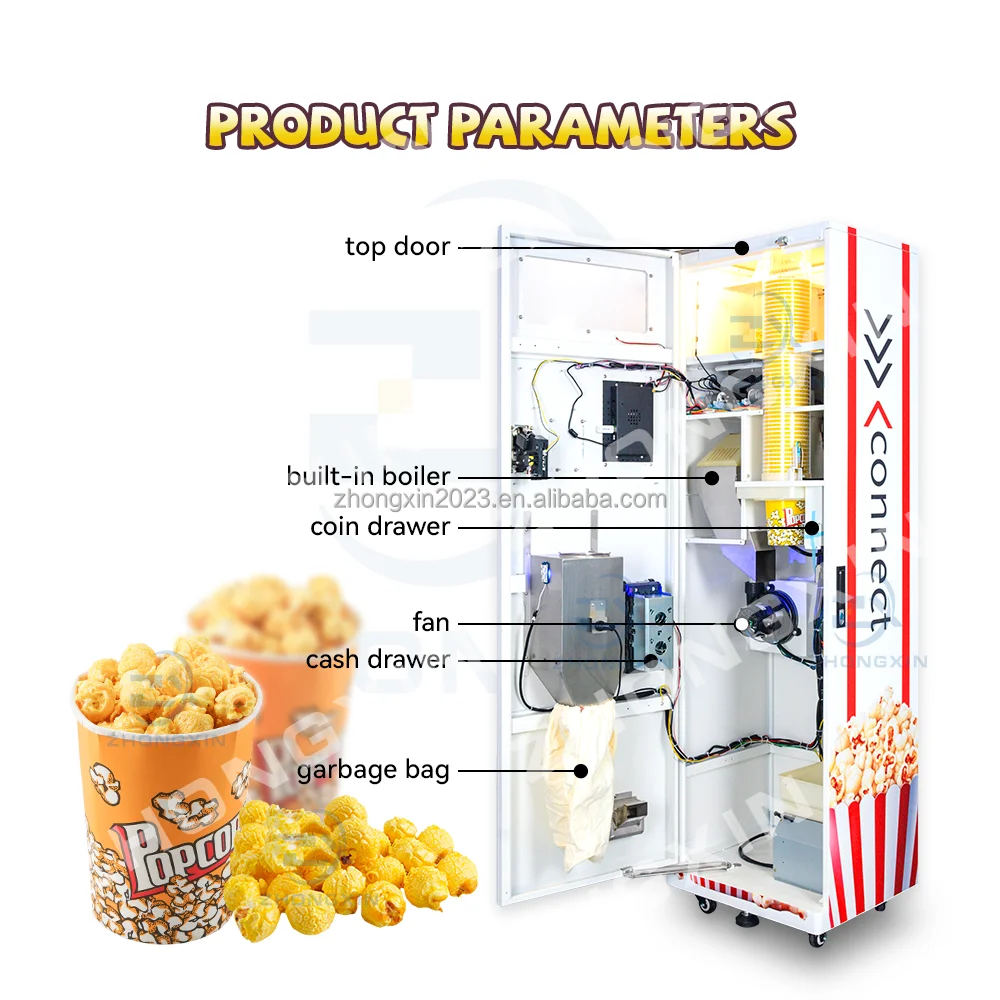 Wholesale Price Cinema Big Electric Automatic Popcorn Maker Popcorn ...