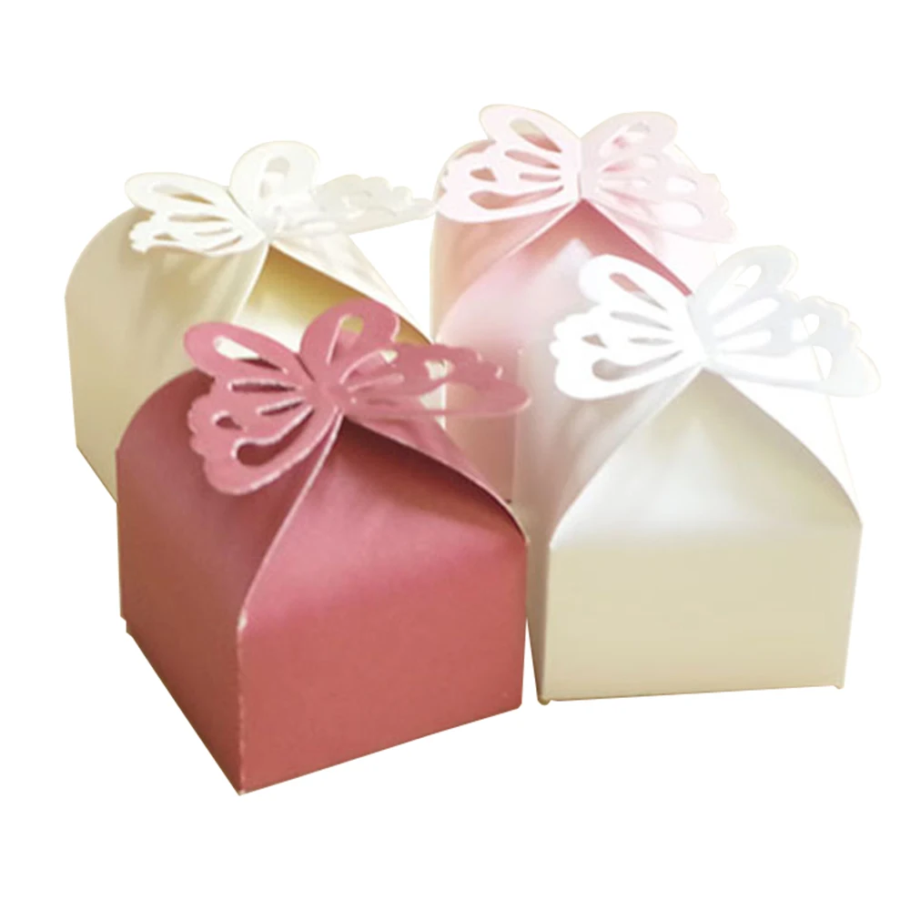 Candy Box Butterfly Shape Paper Box for Wedding Birthday Party ...