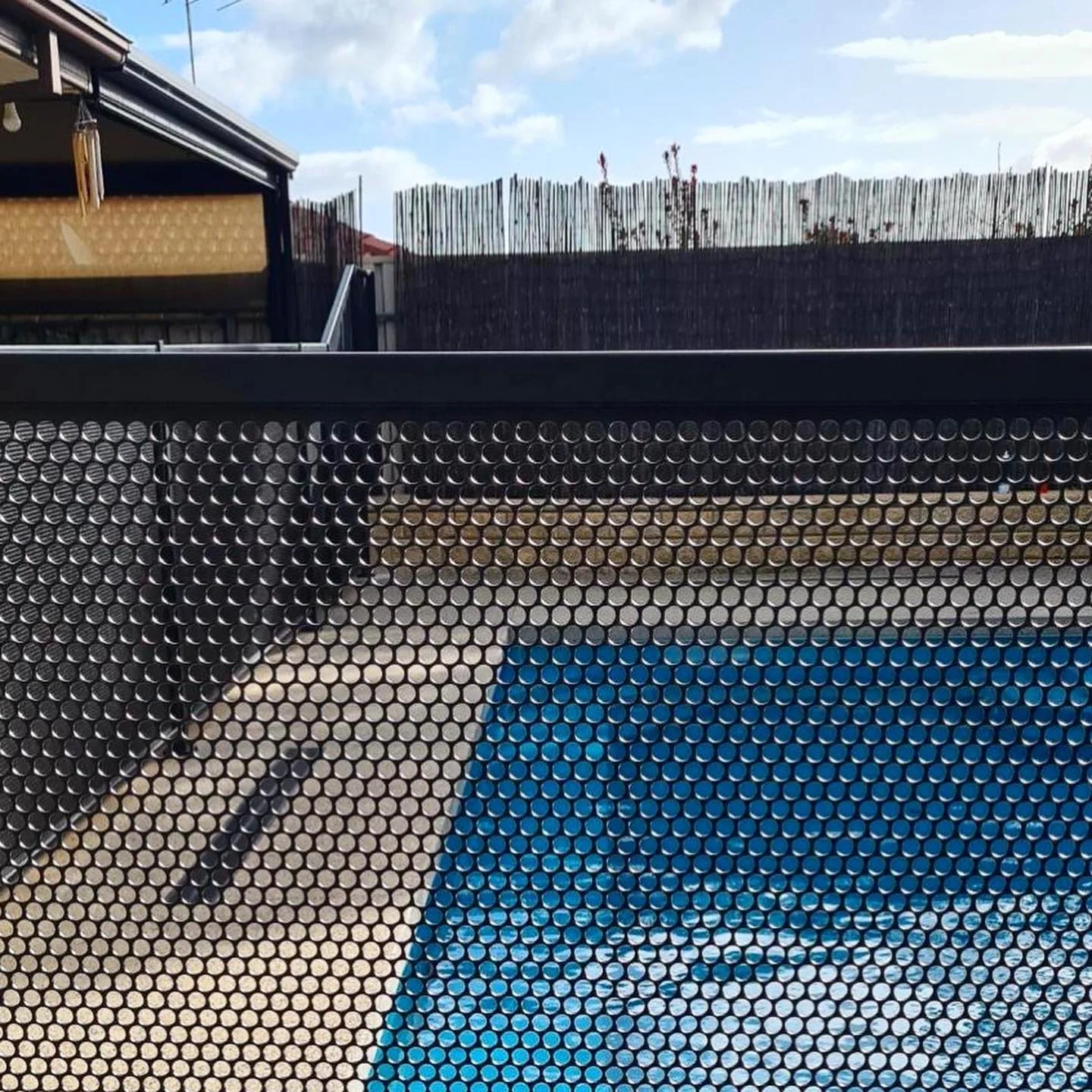 Perforated Pool Panel 2meter Kit - Durable Aluminium Mesh